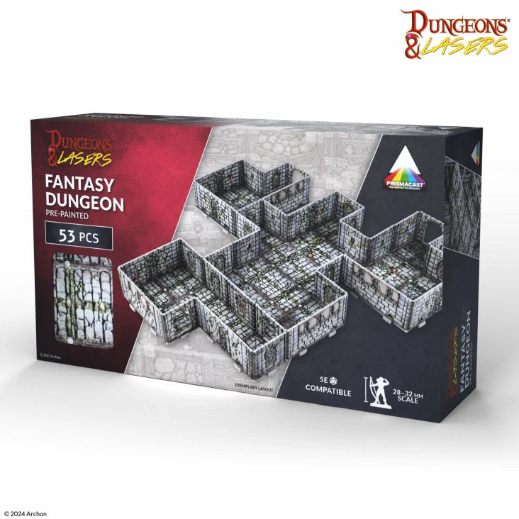 Dungeons & Lasers: Fantasy Dungeon (Pre-Painted) – STRATEGIES Games ...