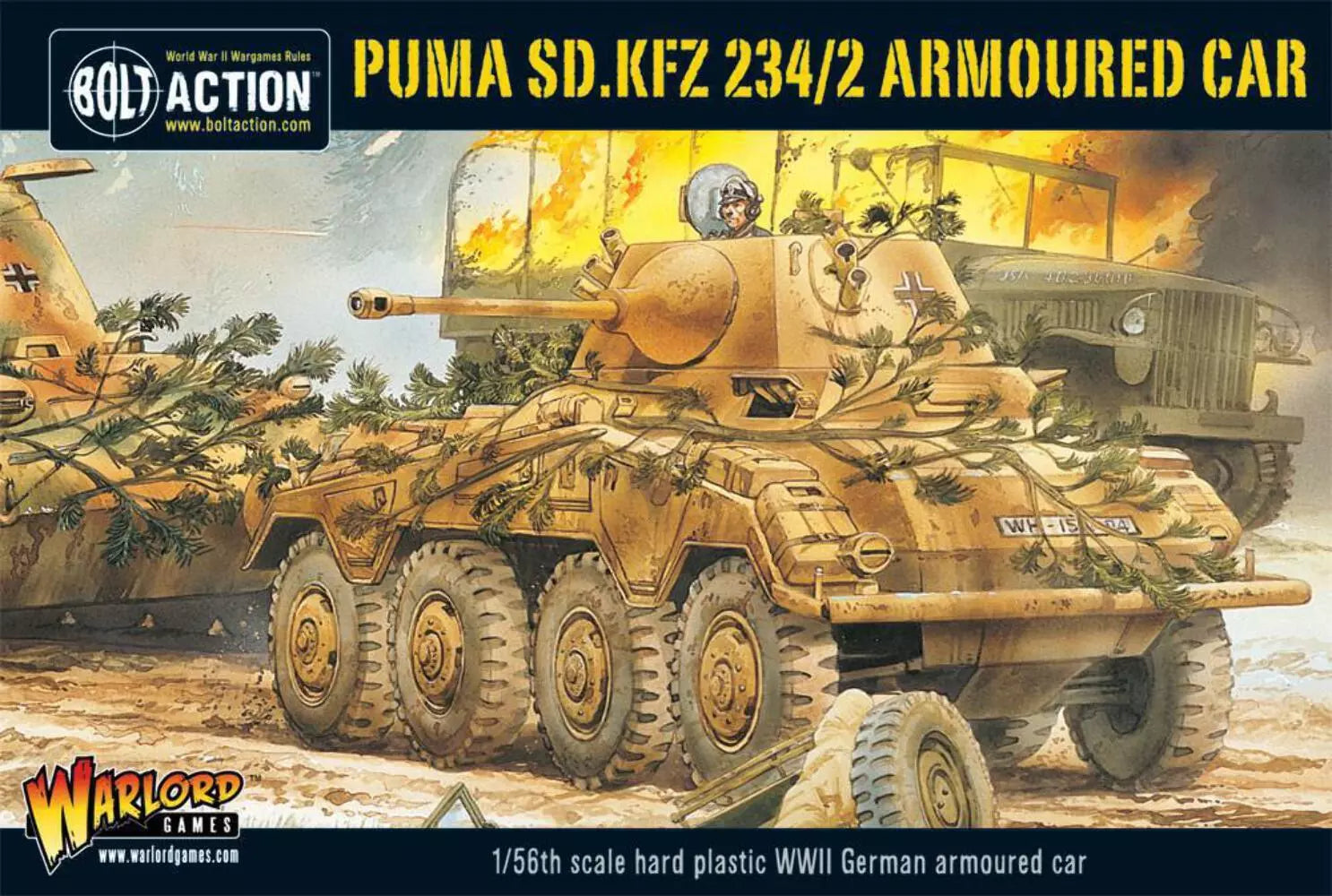 German Puma Sd.Kfz 234/2 Armoured Car – STRATEGIES Games & Hobbies